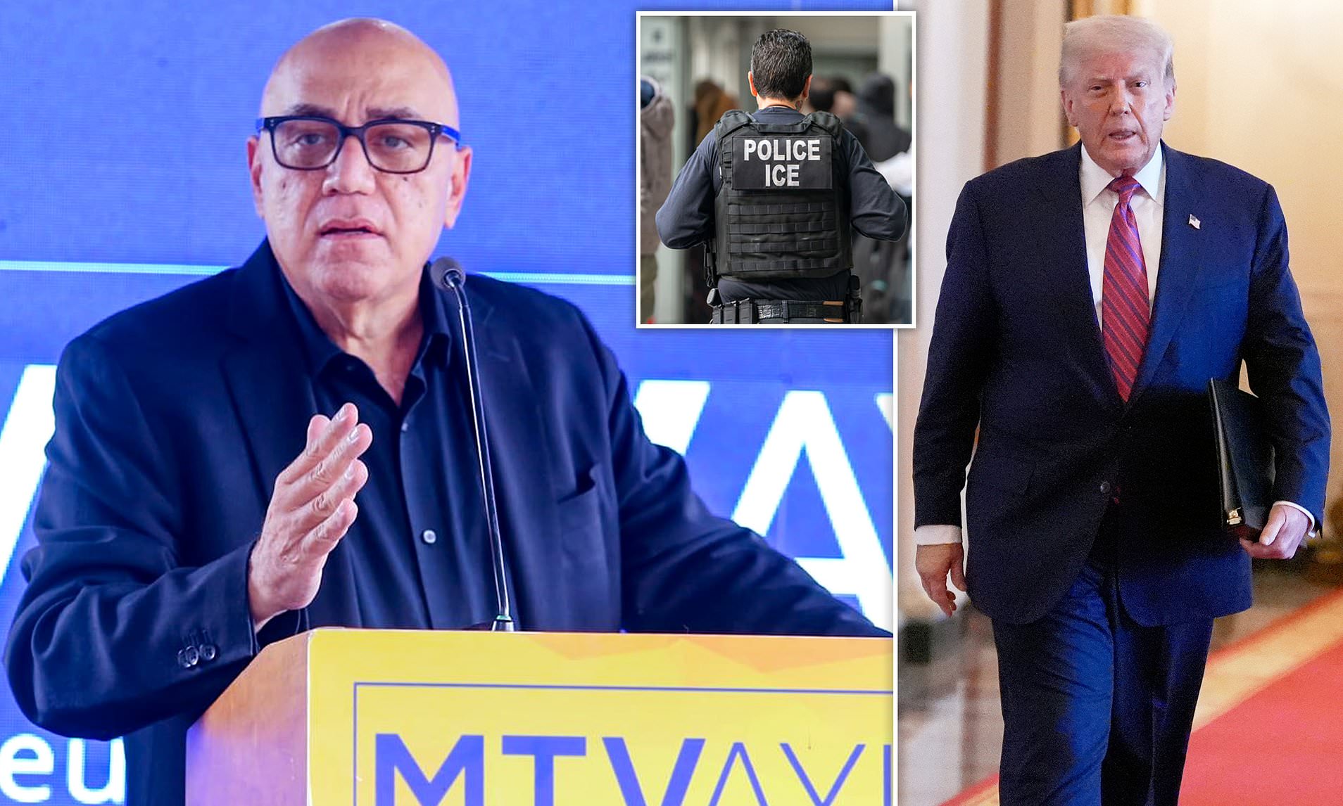 ICE arrests ex-presidential candidate as Trump's immigration dragnet ...