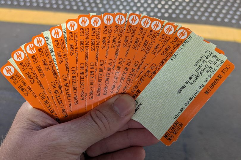 'Ridiculous' says traveller given 15 paper tickets for journey