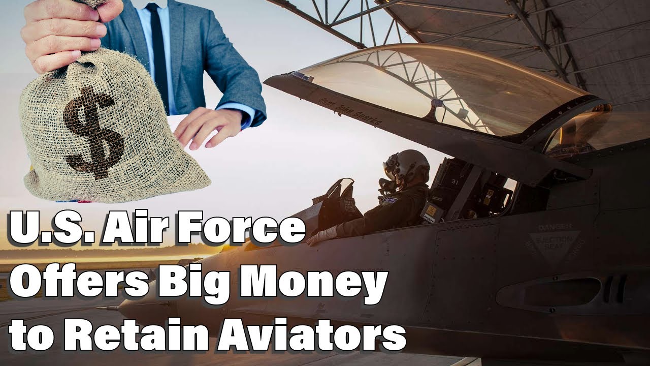 When the Air Force Launched a $600K Retention Push for Pilots