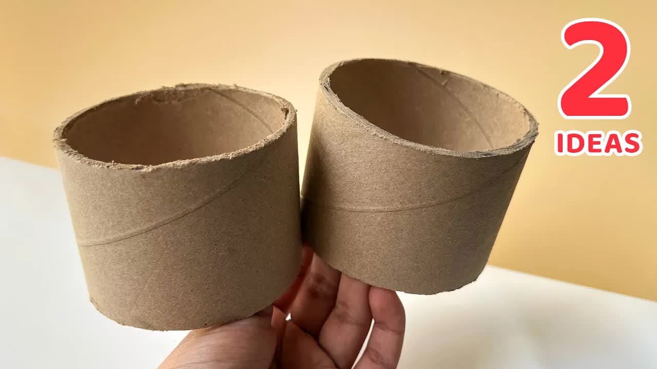 Wow! Genius ideas from cardboard rolls that will surprise you!