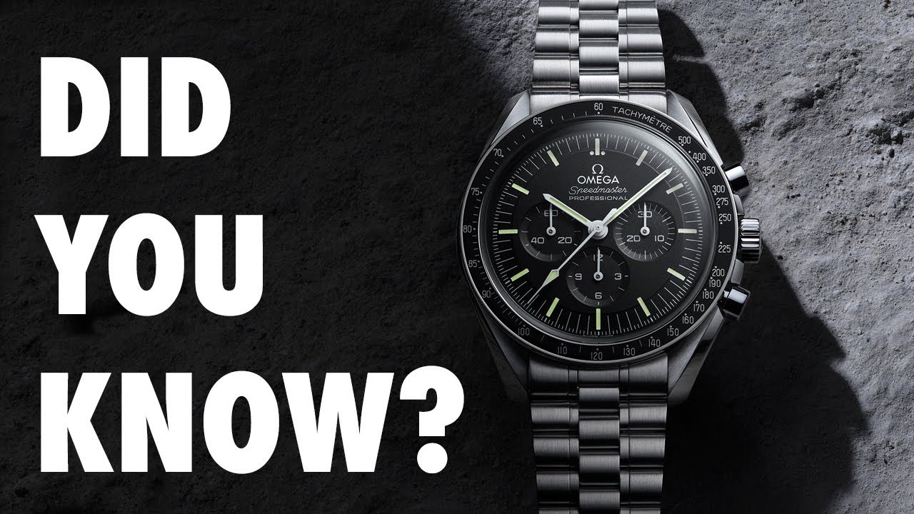10 Facts About the Omega Speedmaster You Should Know