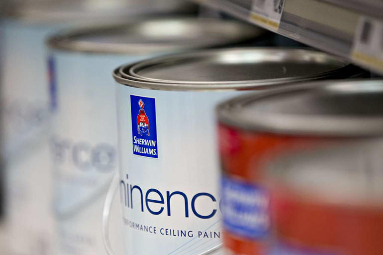 Sherwin-Williams beat earnings forecasts. Why the stock is sliding.