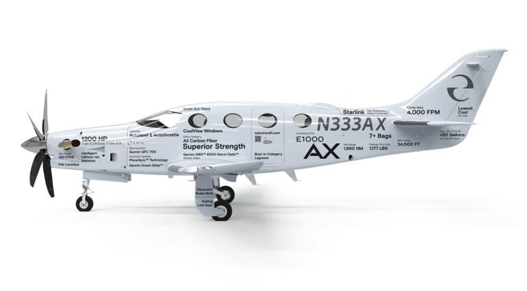 We Fly: Epic E1000 AX