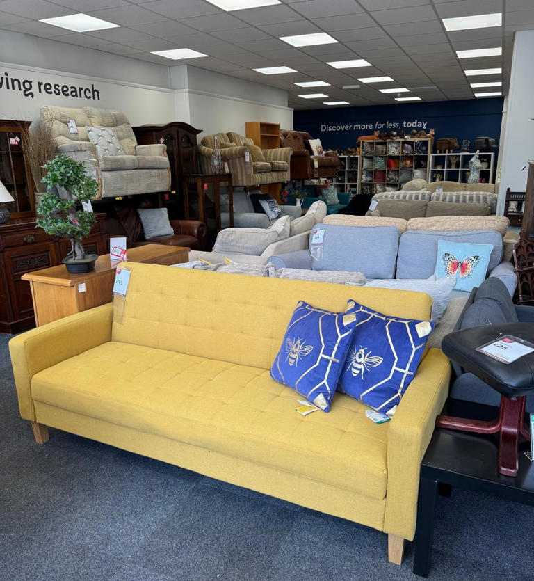 British Heart Foundation home store re-opens after fire