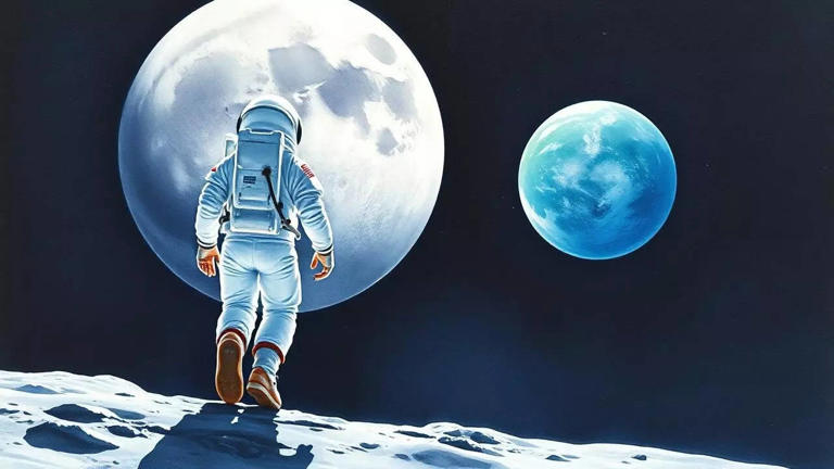 What If You Walked To The Moon? A Fun Look At The Numbers