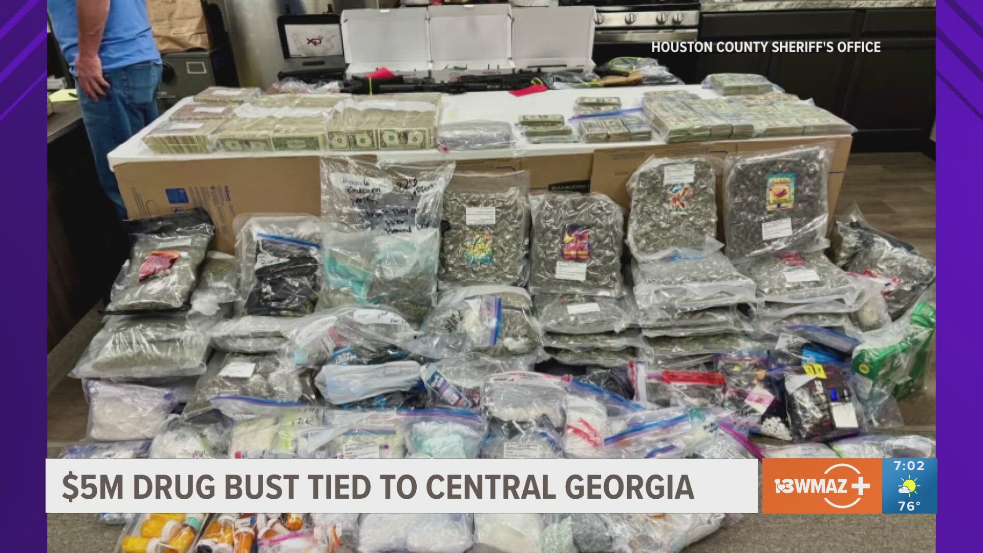 Drug bust confiscates nearly $5 million worth of drugs: Houston DA
