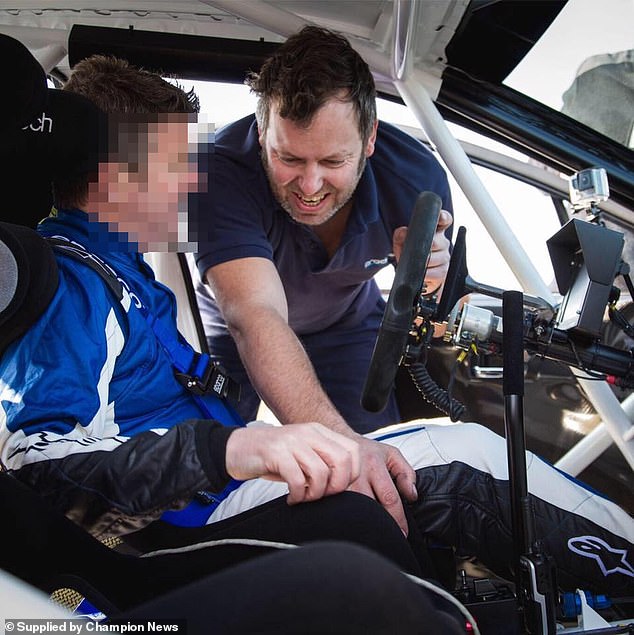 Technician who turned into human fireball in rally car accident sues ...