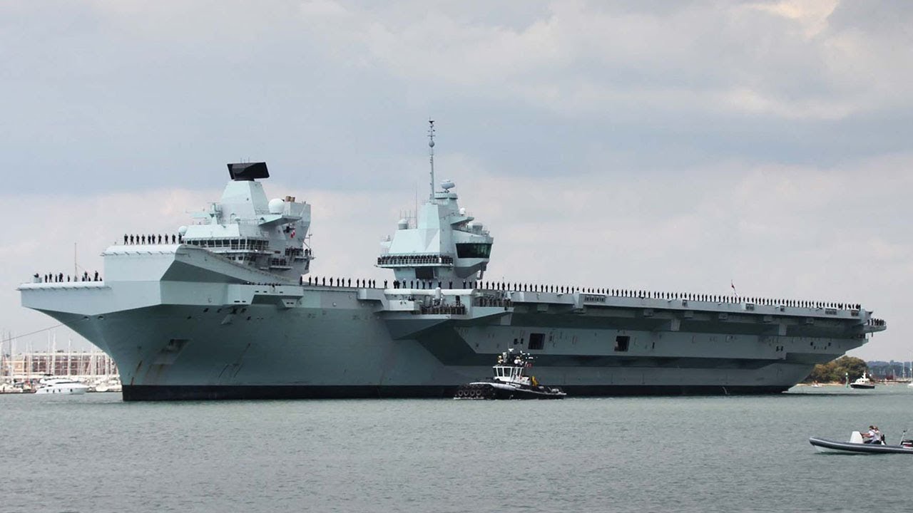 HMS Prince of Wales Sails Before Unexpected Failure