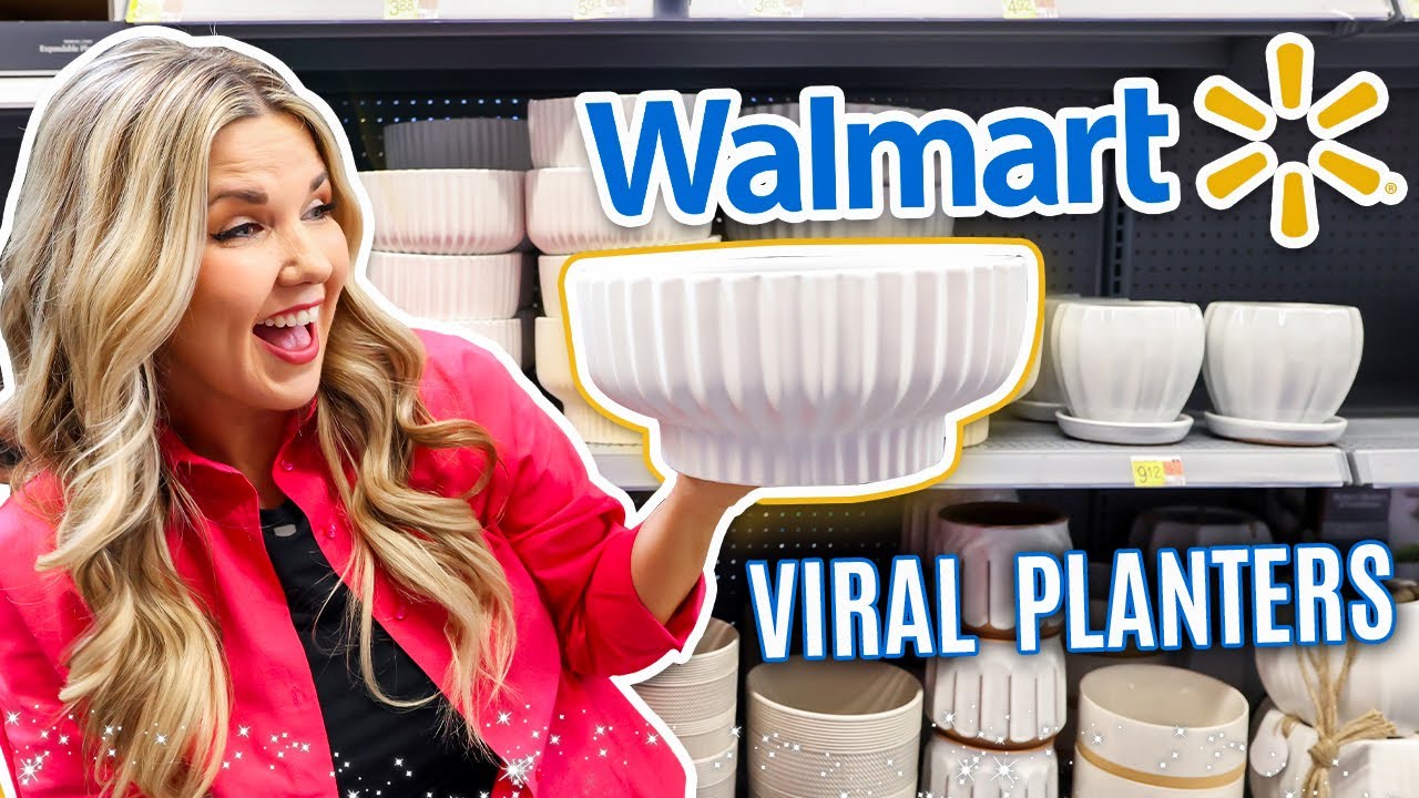 These Viral Walmart Planters Are Selling Out Fast