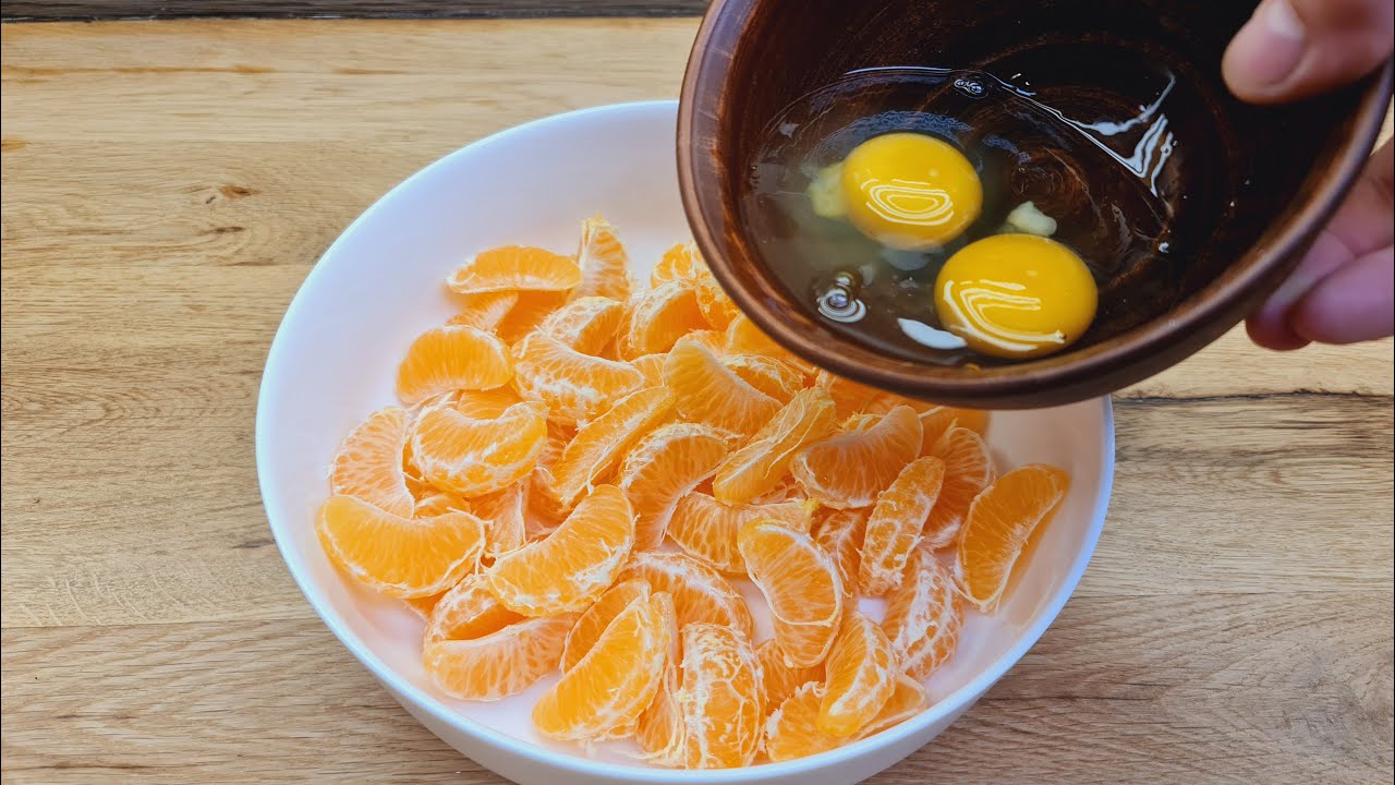 Schnelles und leckeres Rezept mit Mandarinen, so haben Sie noch nicht ...