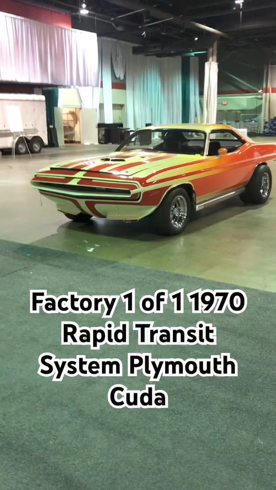 Factory 1 of 1 Rapid Transit System Plymouth Cuda