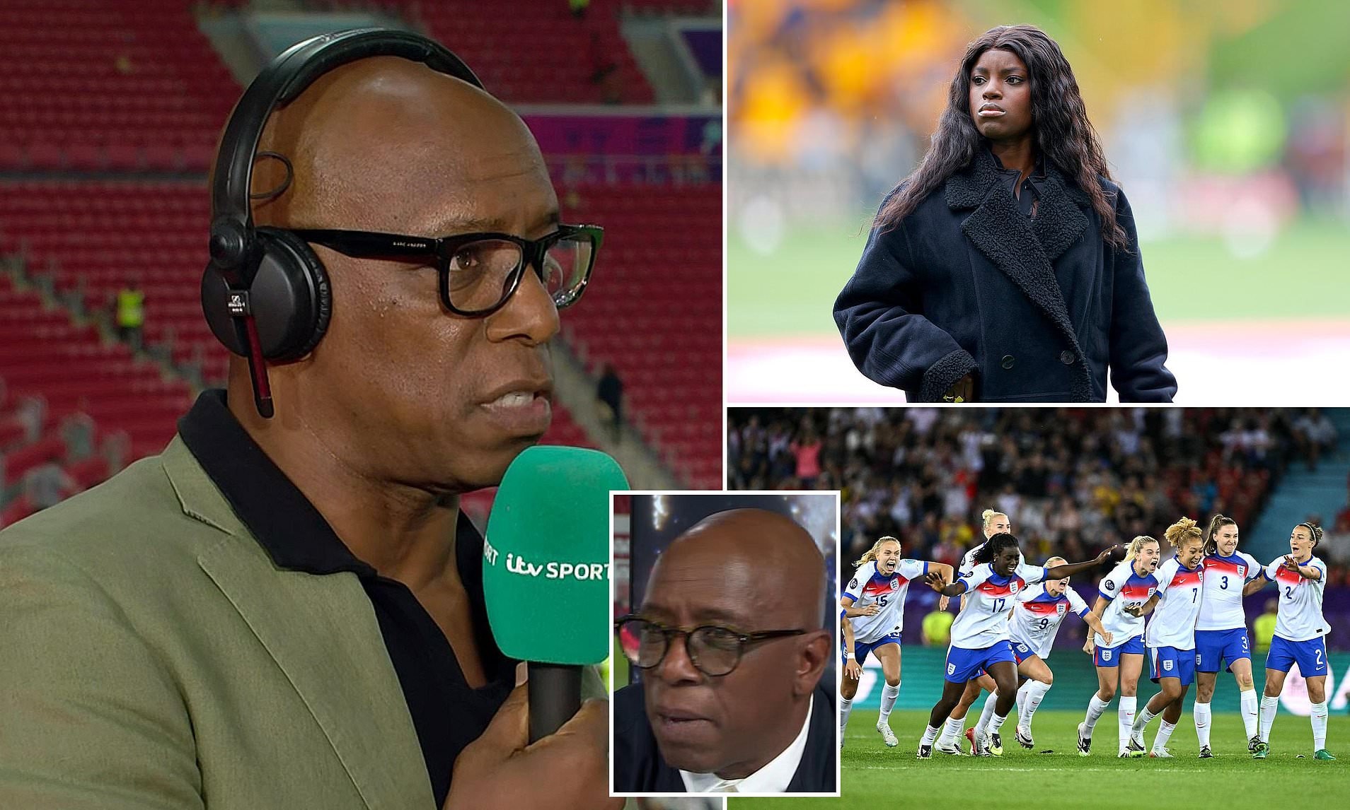 Ian Wright 'to make ITV comeback' for Lionesses Euro semi-final against ...