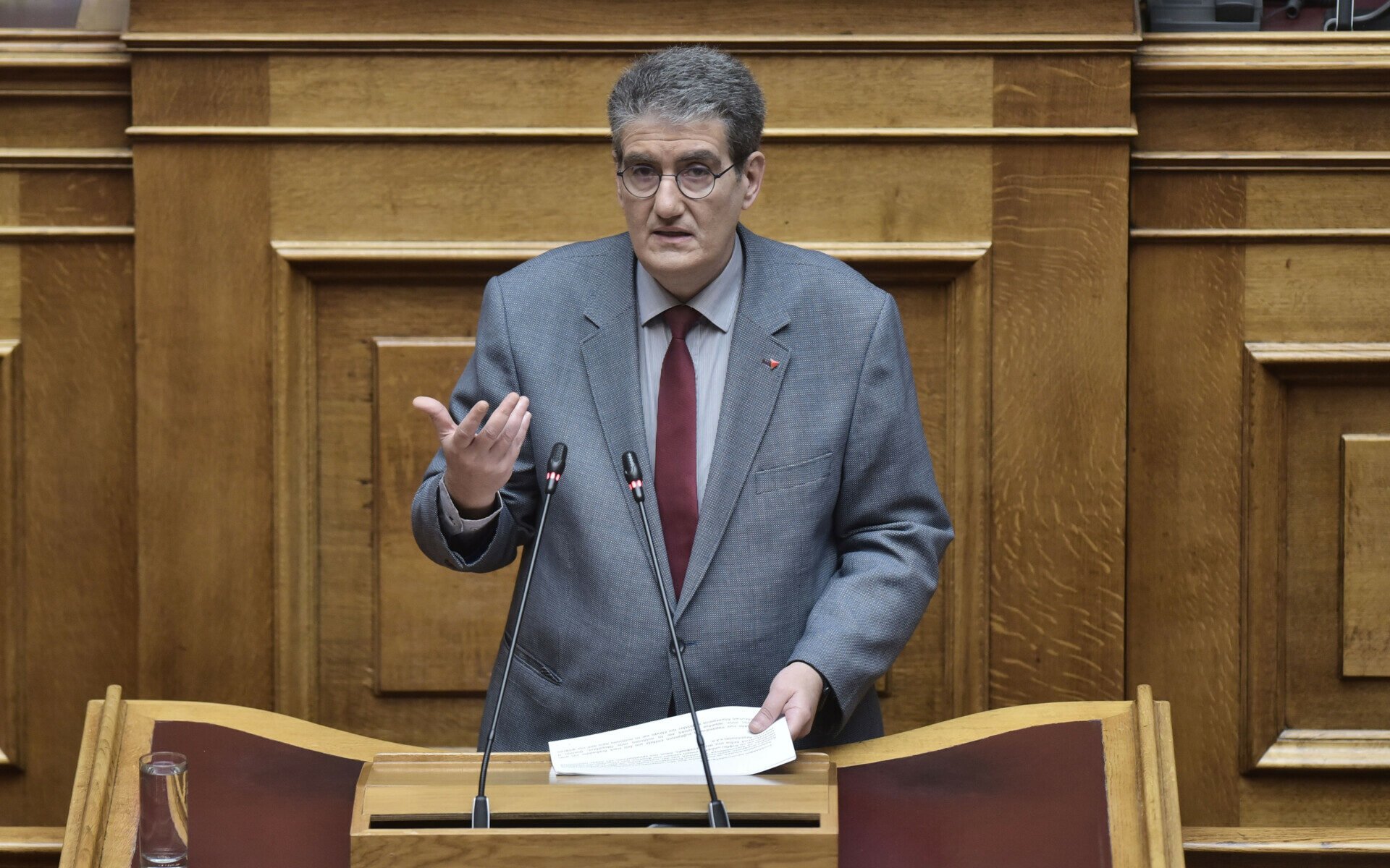 Χρ. Γιαννούλης στη Βουλή: Η Ν.Δ. επιλέγει τη συγκάλυψη για να πέσει στα ...