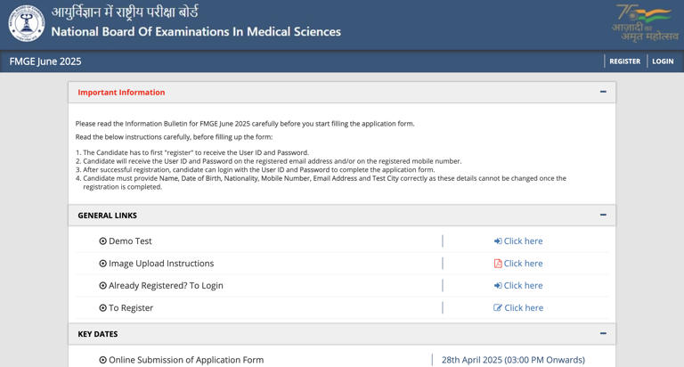 FMGE June 2025 admit card released at natboard.edu.in: Check direct ...