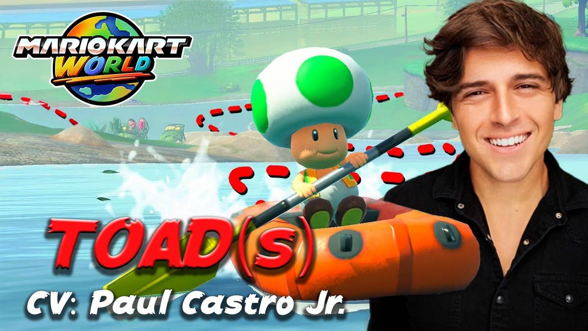 Mario Kart World's Toad and Peach voice actors revealed following ...