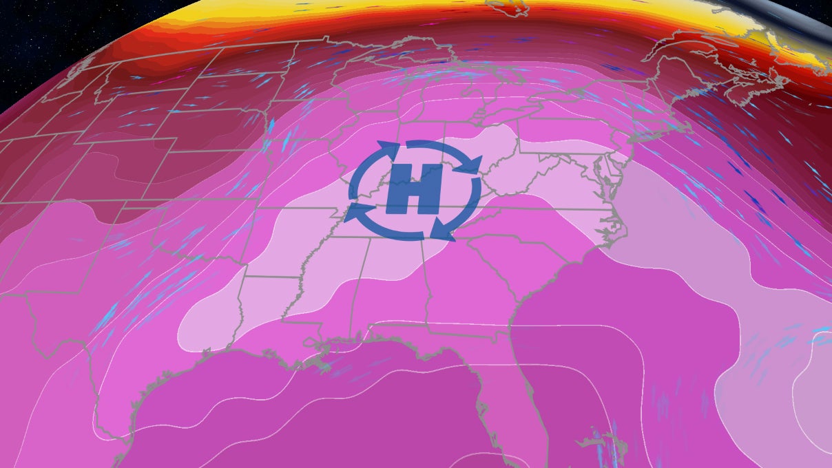 A Heat Dome Baking The South And Midwest Will Briefly Spill Into The ...