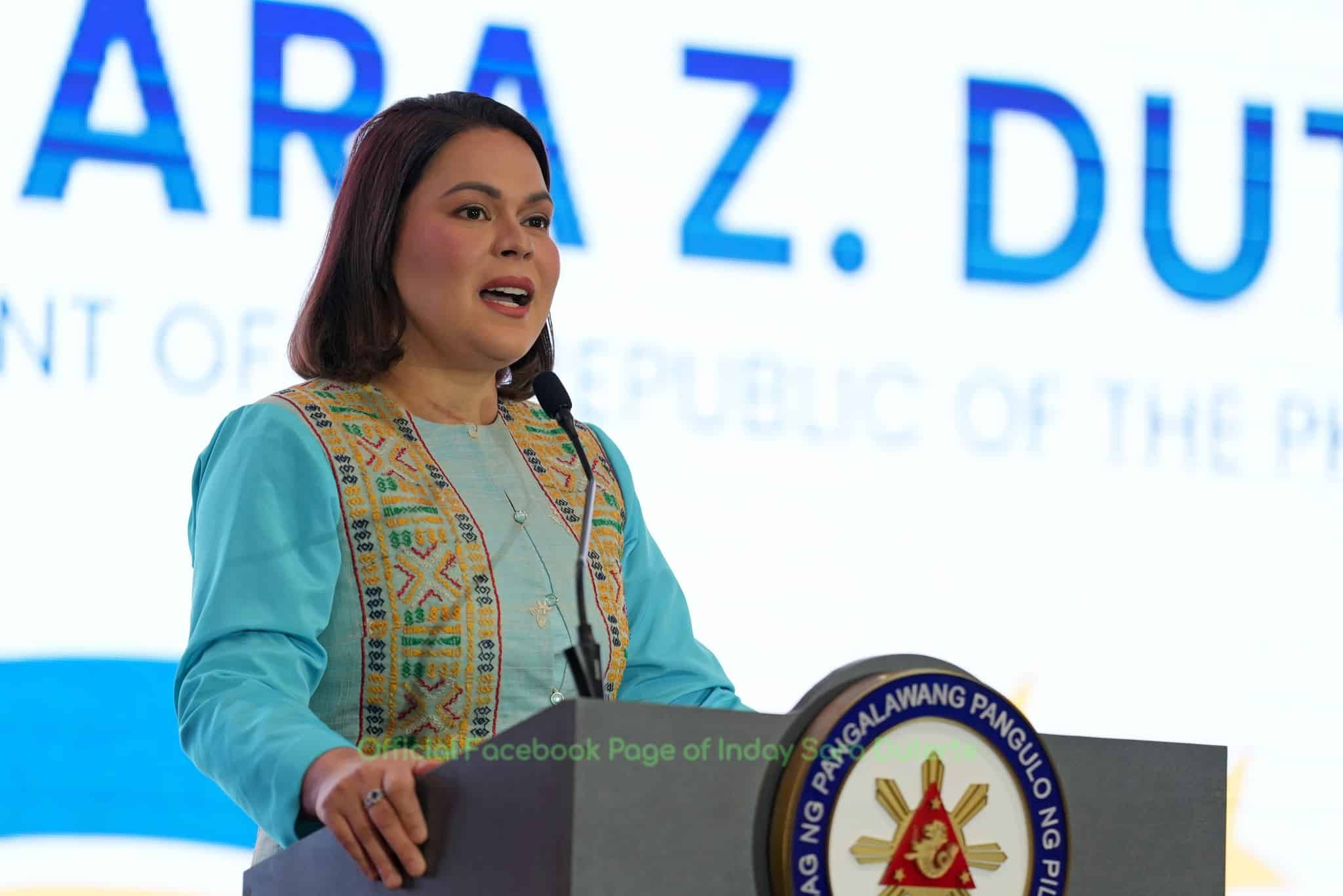 Sara Duterte to read Marcos Sona to know more of his ‘deception’