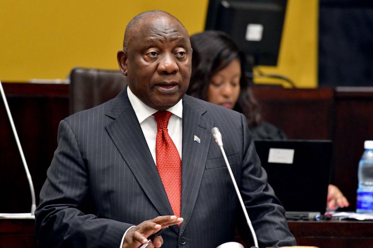 Cyril Ramaphosa comes out swinging, suspends Andrew Chauke