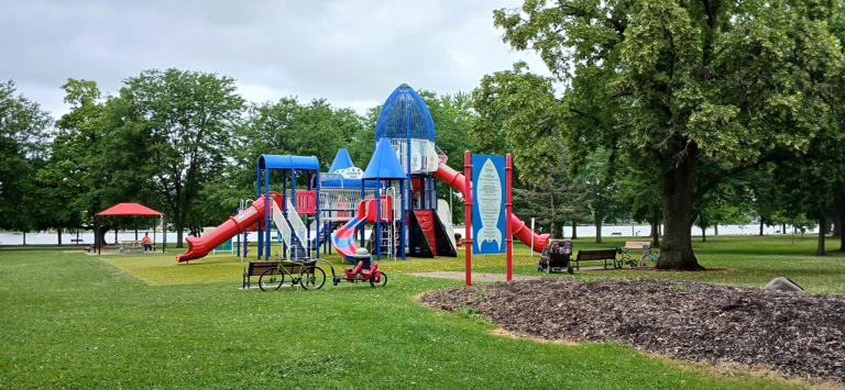 This historic park in Neenah is known as the 'rocket park' | Slide Guide