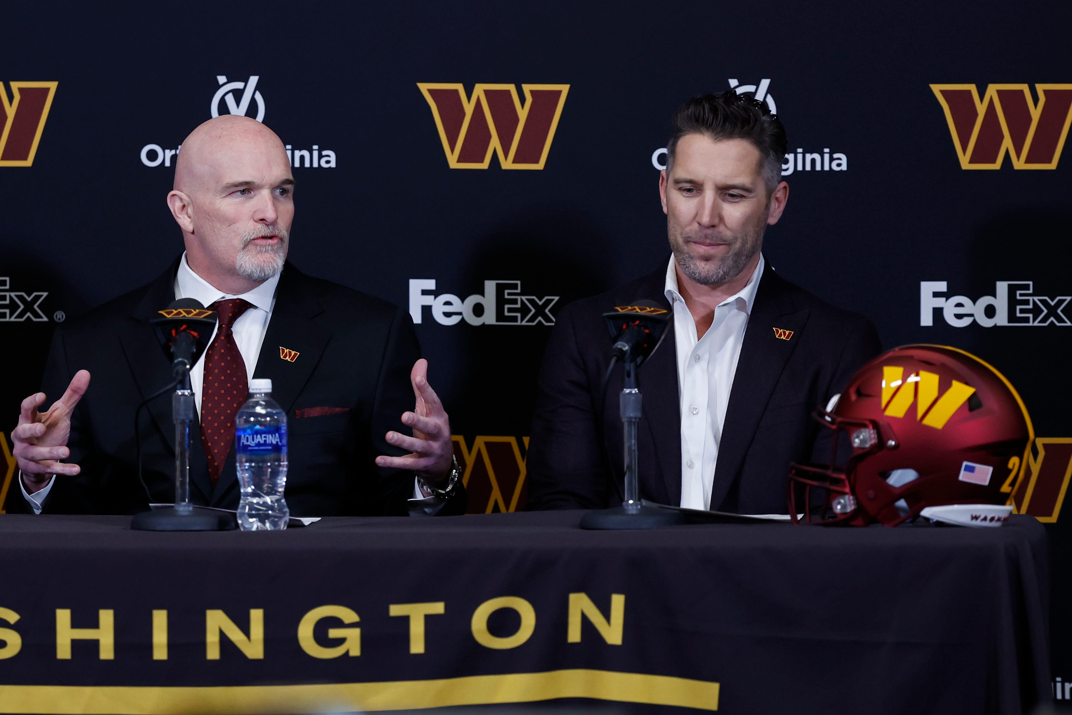 What will Adam Peters, Dan Quinn say ahead of training camp?