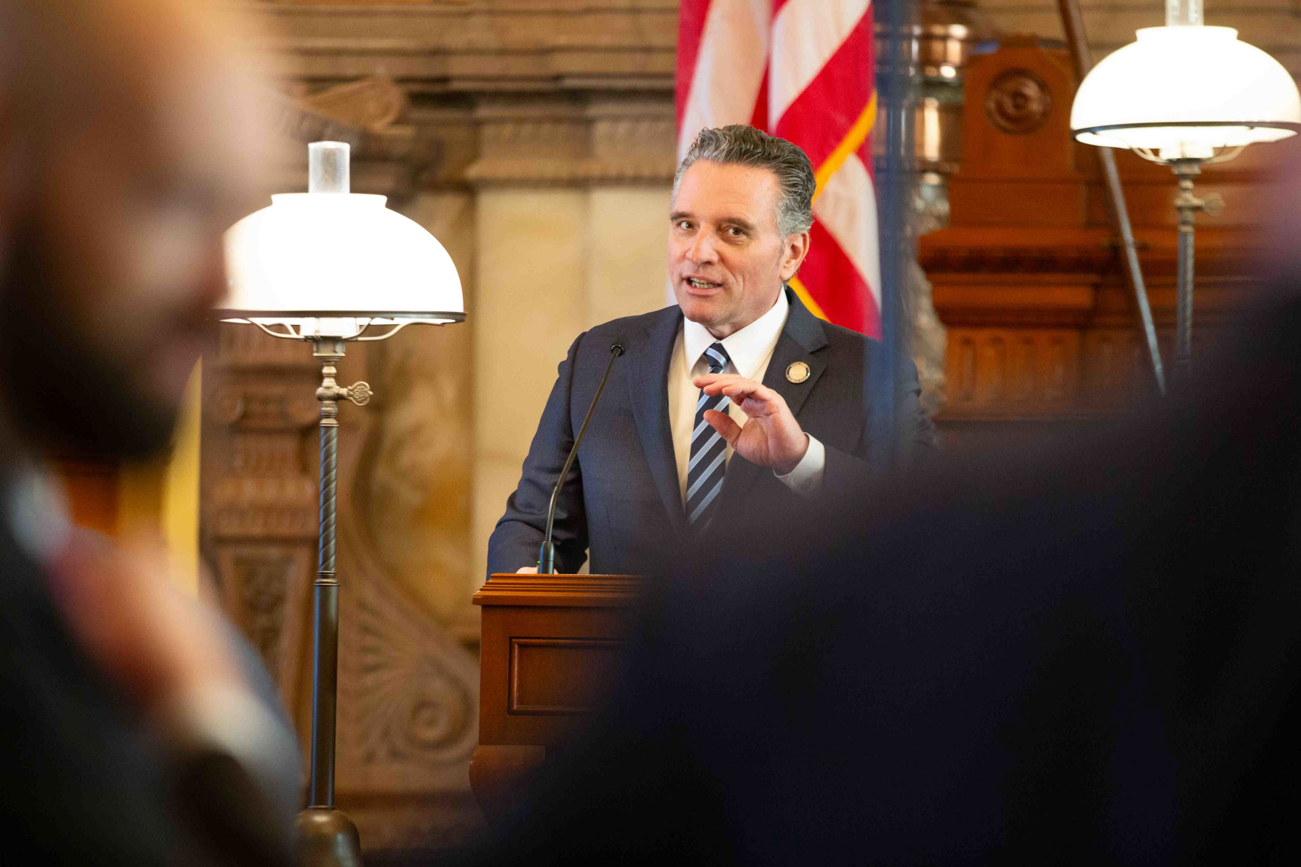 Kansas Senate President Ty Masterson announces campaign for governor