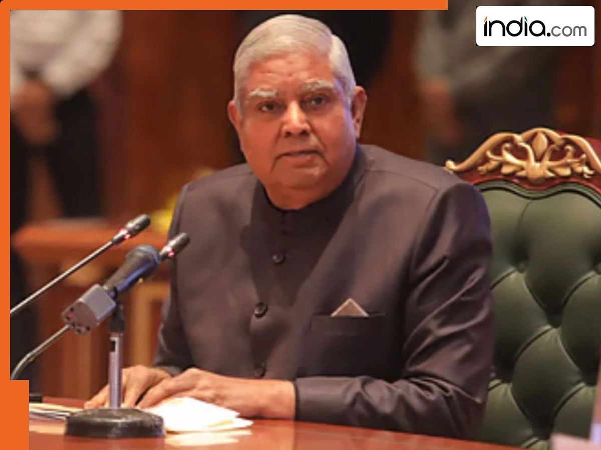 Jagdeep Dhankhar resigns: What's next after the Vice-President steps ...