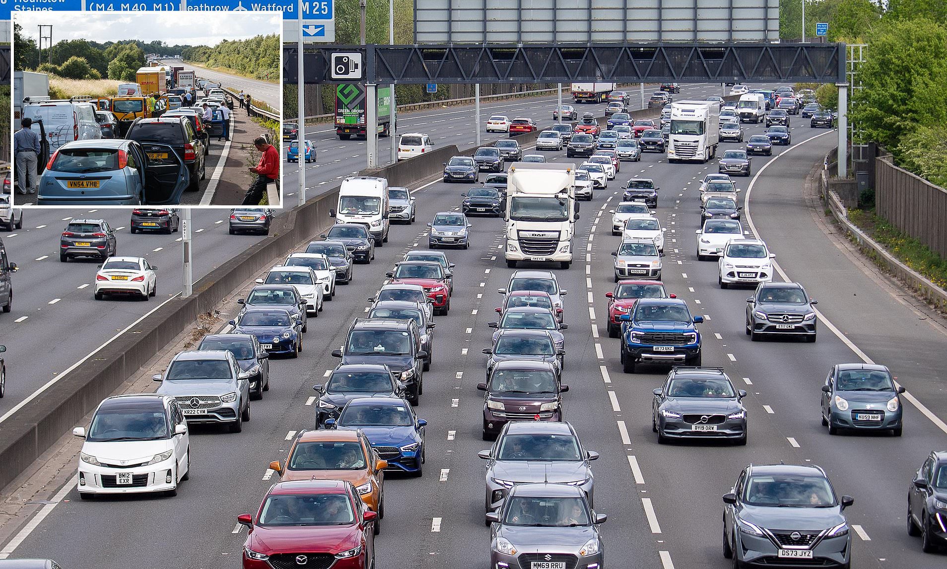 The busiest road during summer holidays revealed - as major 55-mile ...