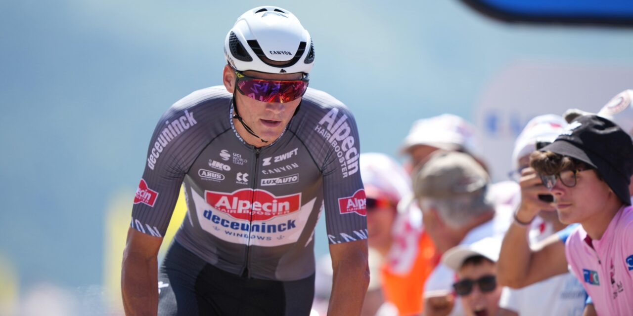 Mathieu van der Poel reageert op opgave in Tour de France: “Dit doet ...