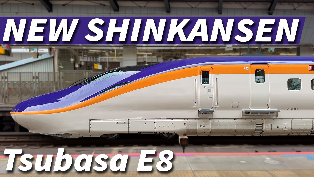 All aboard Japan’s brand-new Tsubasa E8 bullet train