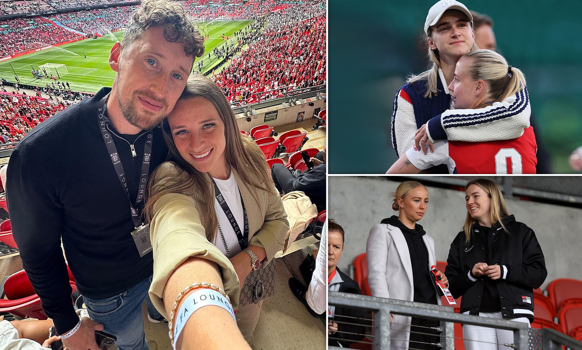 Partners of Lionesses squad flock to Switzerland ahead of Euro 2025 ...