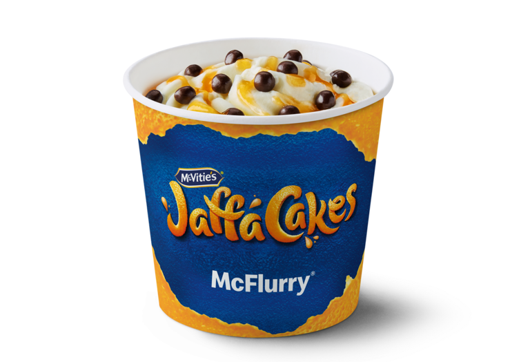 New Jaffa Cakes McFlurry divides McDonald's fans