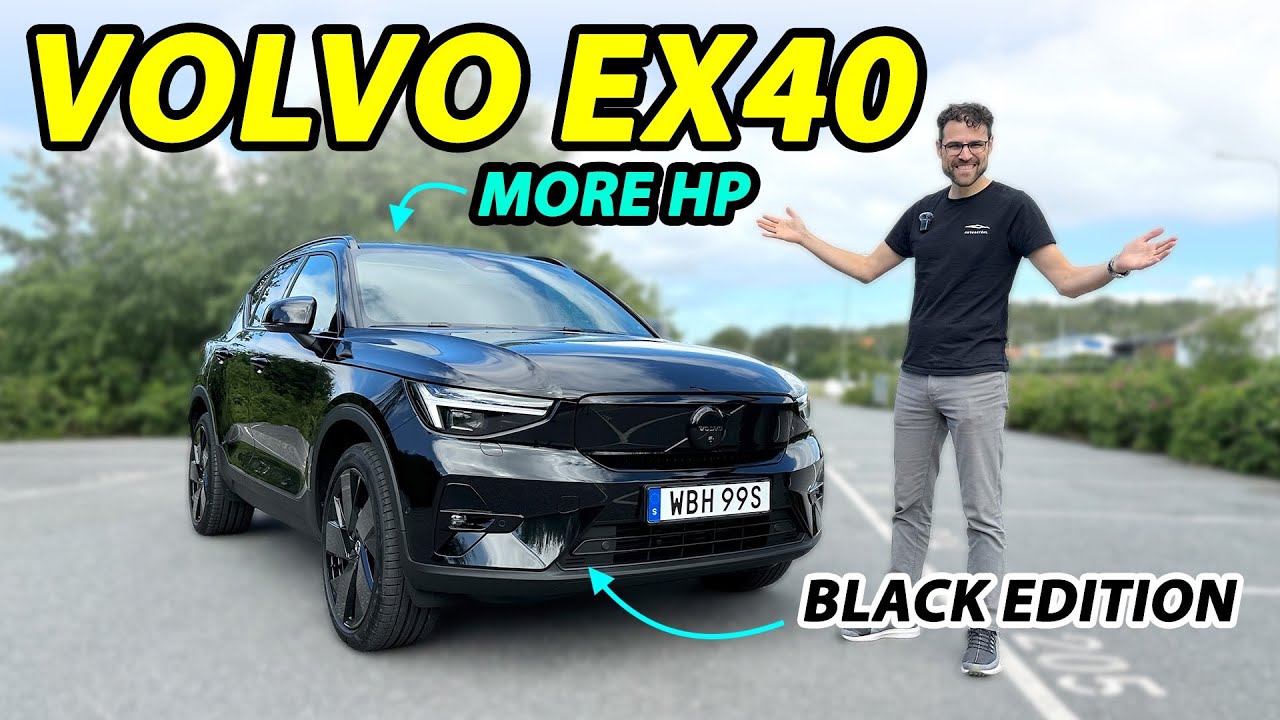 De Duistere XC40! Volvo EX40 Performance Black Edition met 440 pk