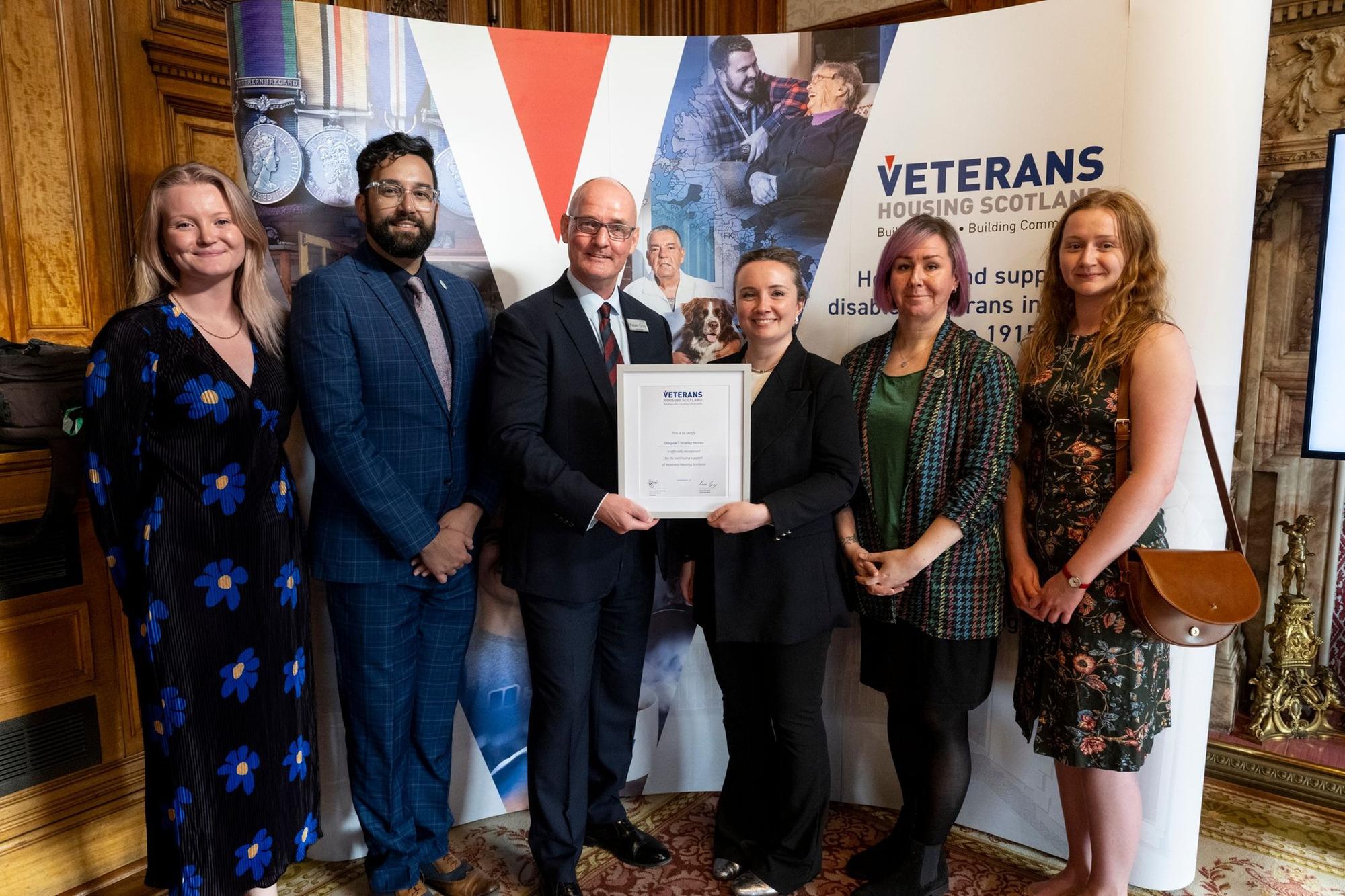A ‘powerful collaboration’ to benefit veterans in Scotland
