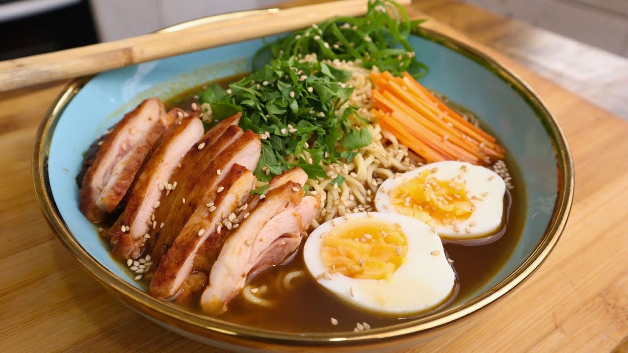 Homemade Chicken Ramen from Scratch