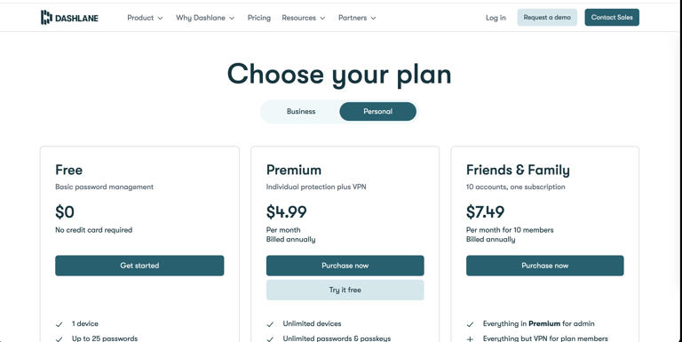 Dashlane Review: Pros & Cons, Features, Ratings, Pricing and more