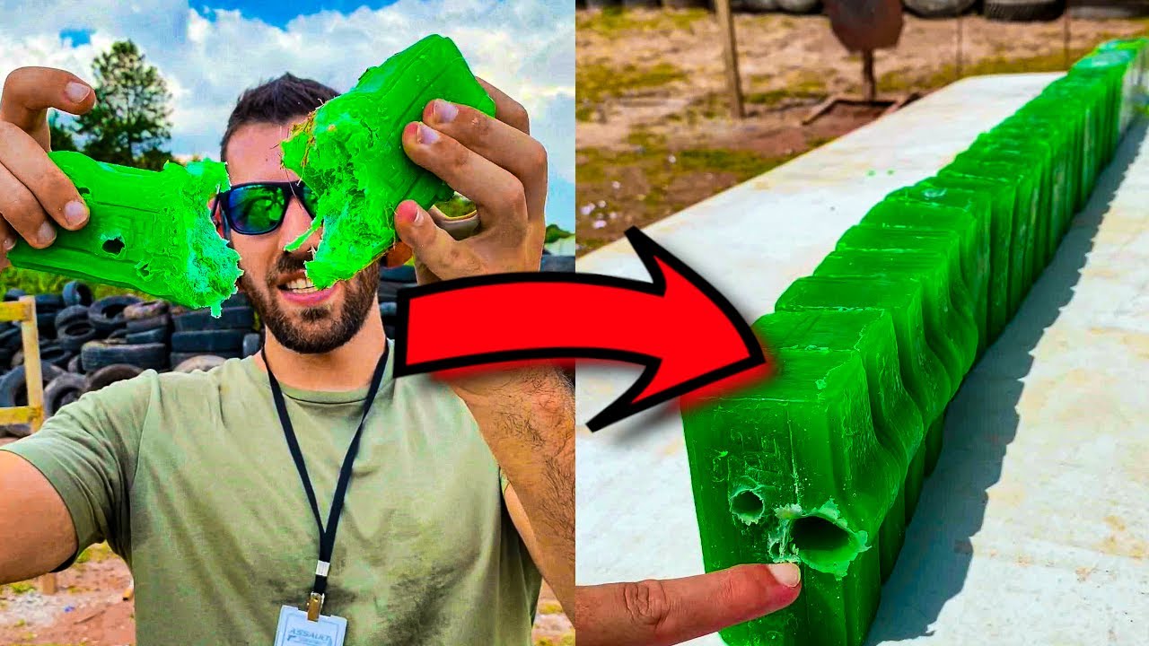 Quantos sabonetes param um tiro?