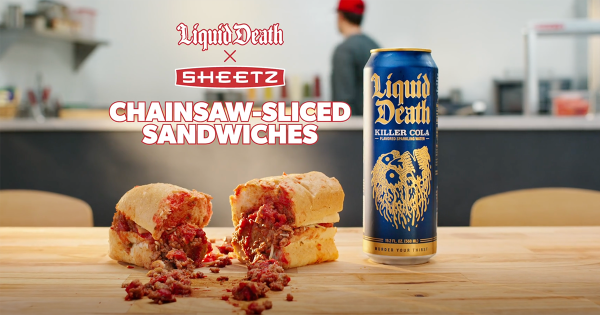 Liquid Death and Sheetz Add a Side of Mayhem to Lunch