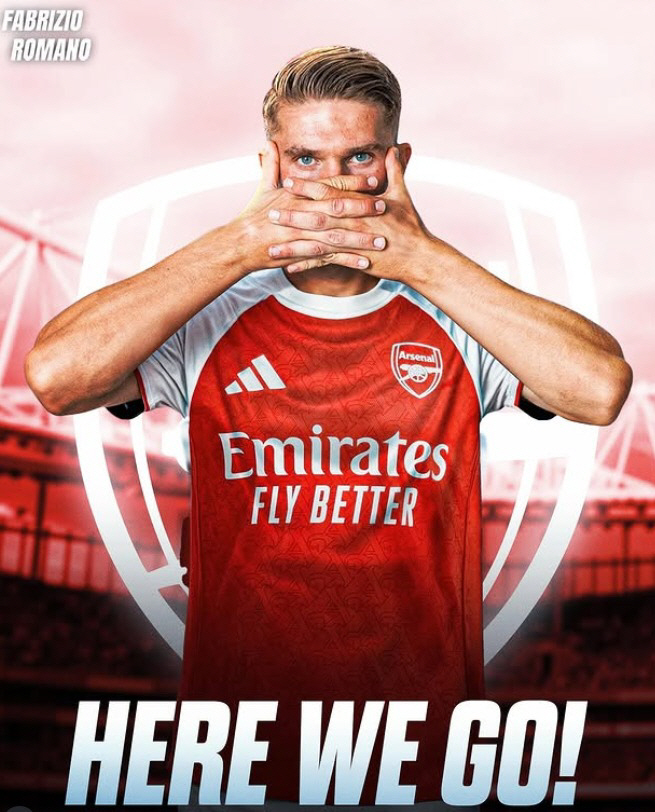"드디어 'HERE WE GO' 떴다" '여친 결별→합류 거부' 요케레스, 아스널 이적 확정…옵션 포함 1192억 합의→5년 계약, EPL 복수 '출사표'