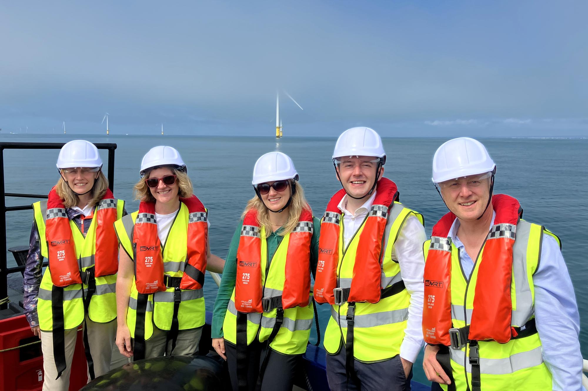 MPs visit wind farm amid extension approval - 'Could power the entire ...