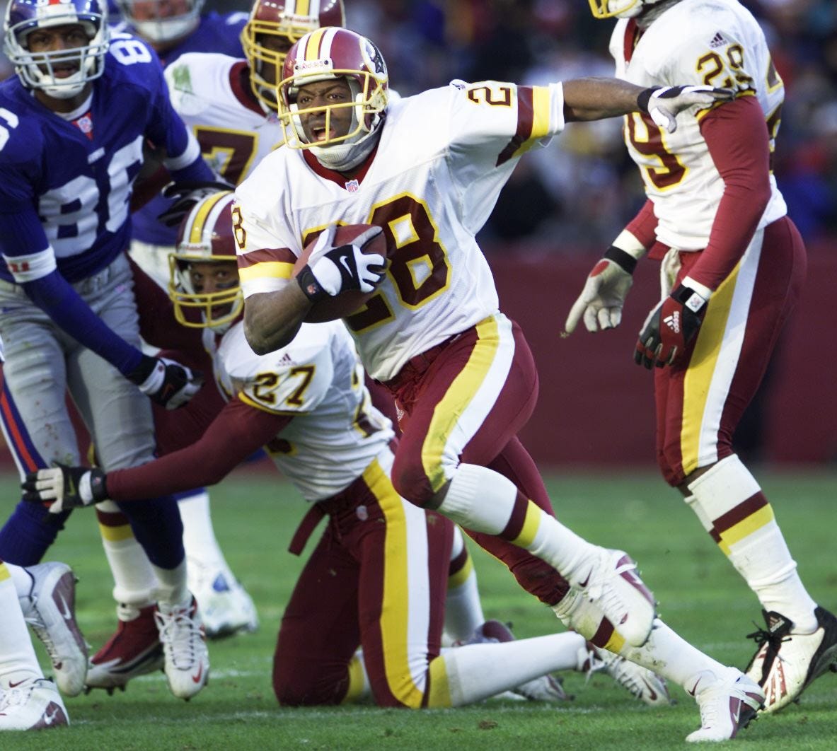 Football legends who played for the Washington NFL team