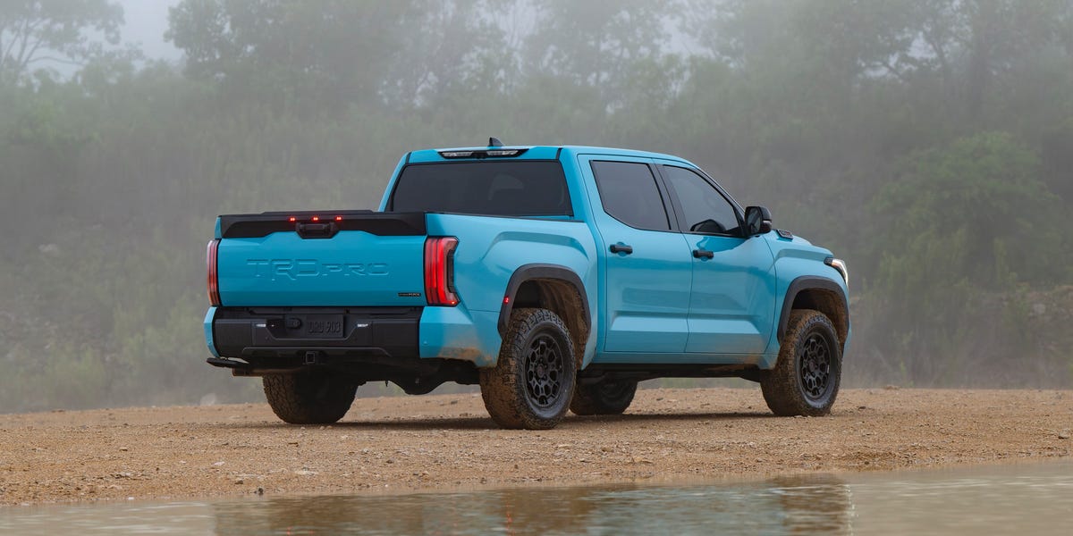 2026 Toyota Tundra and Sequoia Add Eye-Catching Blue Hue, and the Truck ...