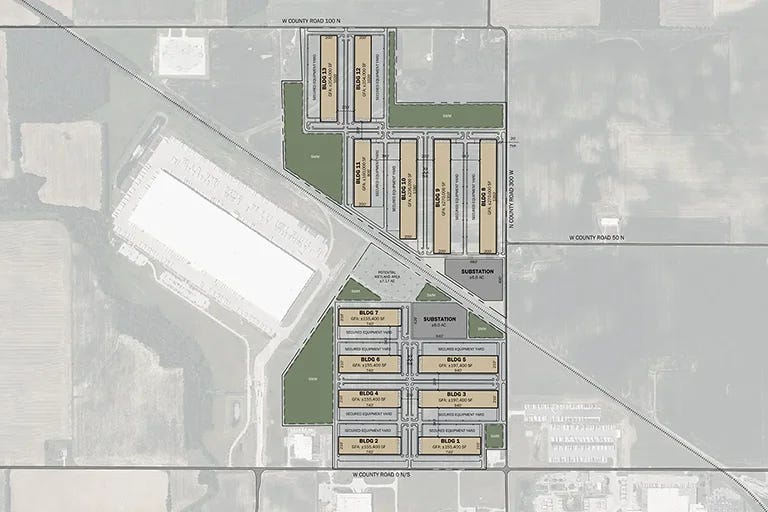 300-megawatt data center planned for Frankfort would use city utilities ...