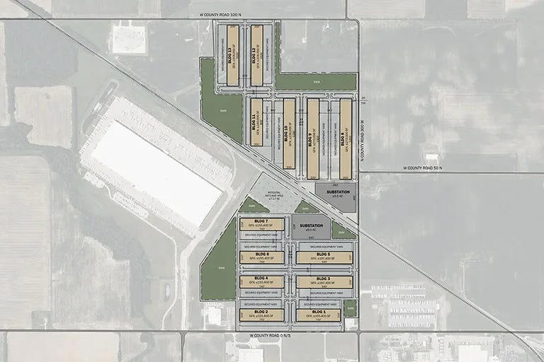 300-megawatt data center planned for Frankfort would use city utilities ...