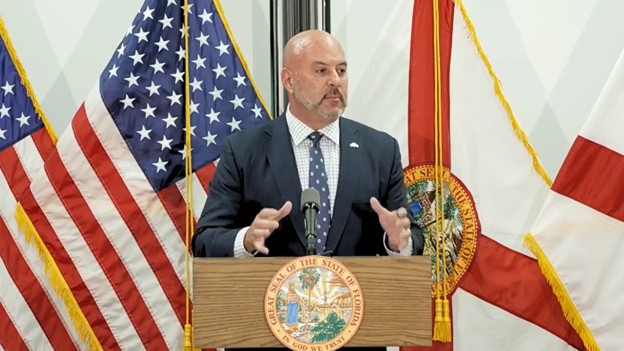 Gov. DeSantis, Florida CFO speaks in Gainesville amid DOGE audit