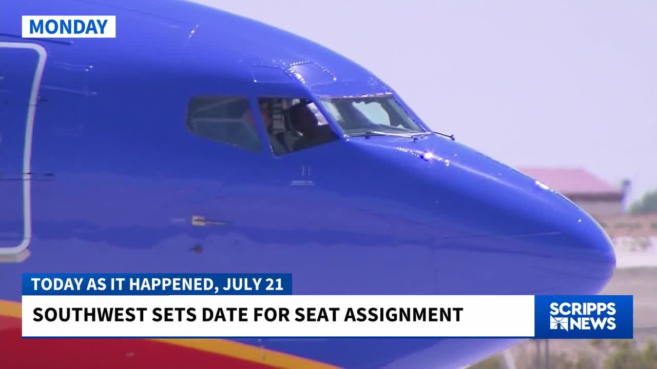Southwest Airlines sets date for free seating changes