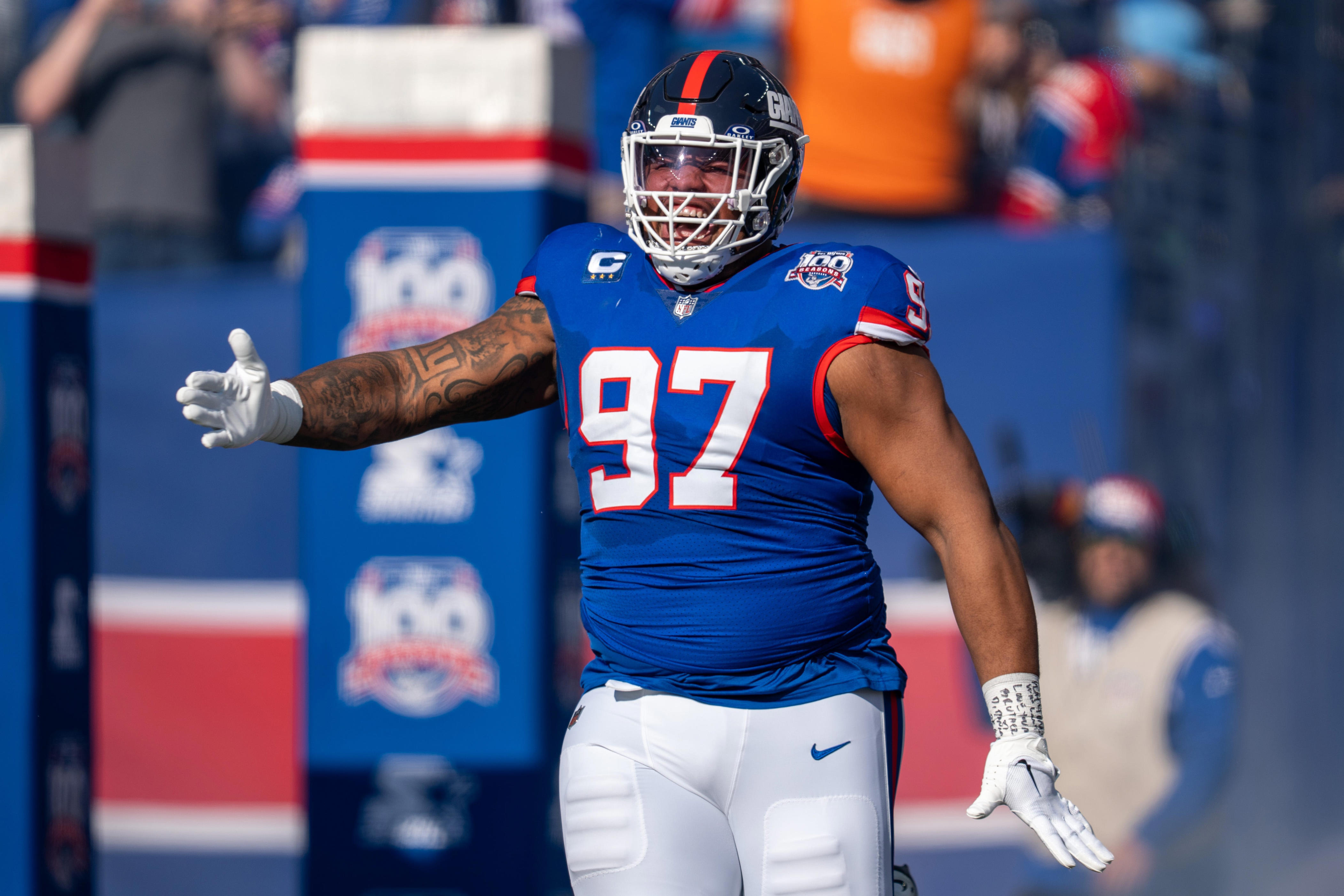 Will New York Giants NT Dexter Lawrence play vs. New Orleans Saints?