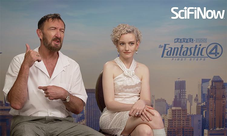 Ralph Ineson and Julia Garner on The Fantastic Four: First Steps