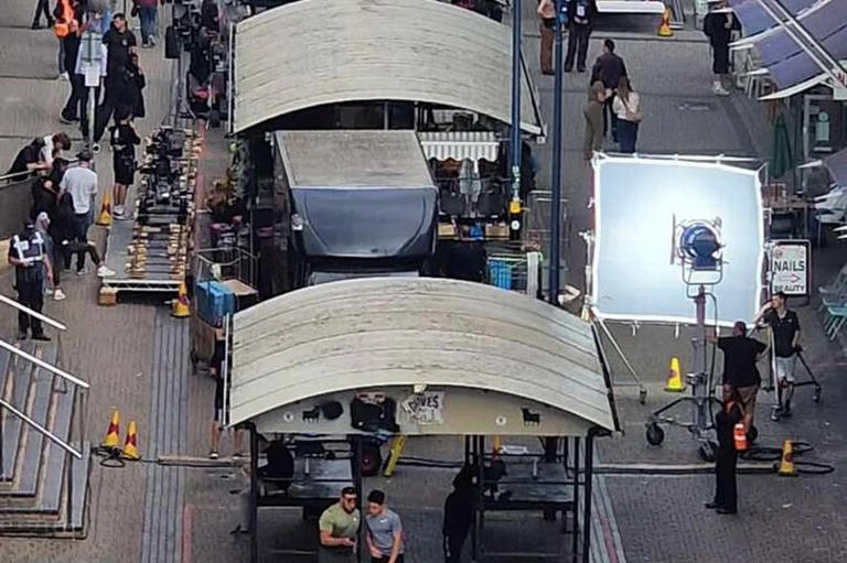 Film crew spotted near the Bullring in Birmingham for popular BBC show