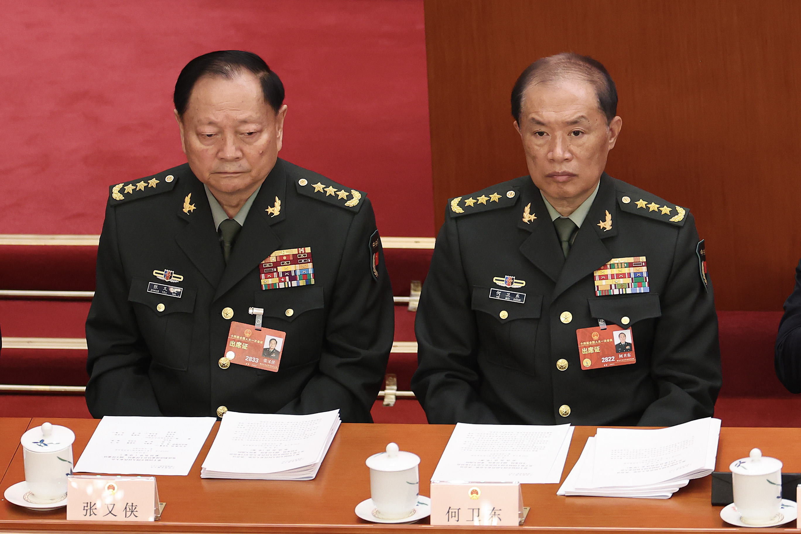 China's disappearing Generals put questions over Xi's grip