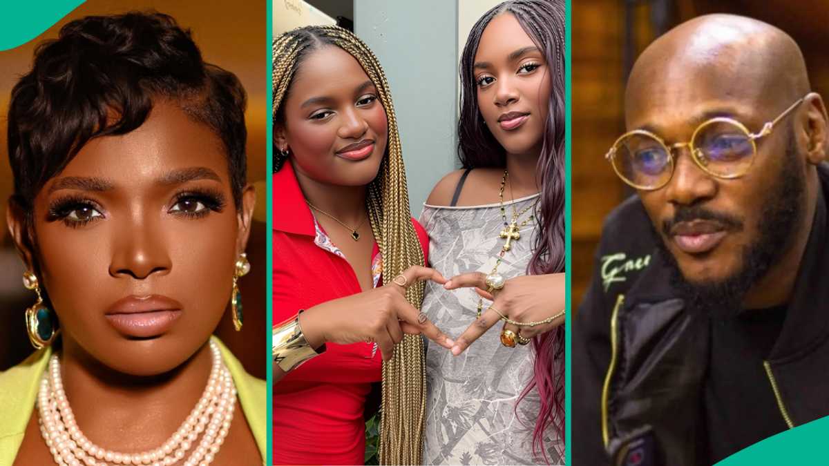 Annie Idibia gushes as her beautiful children stun in makeup looks ...